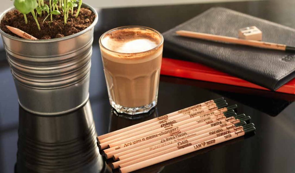 Potlood Sprout ecologische en zakelijke give-away! - Yipp & Co