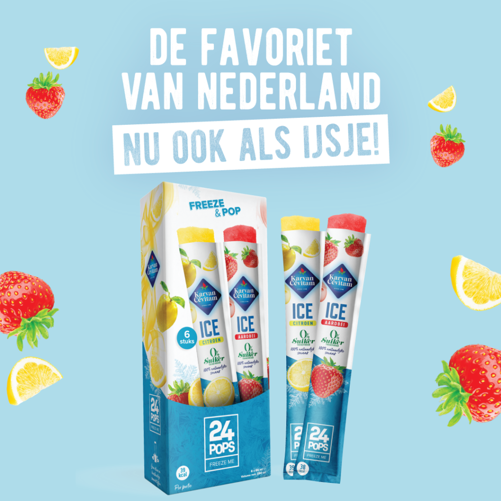 Karvan Cévitam waterijs - Yipp & Co